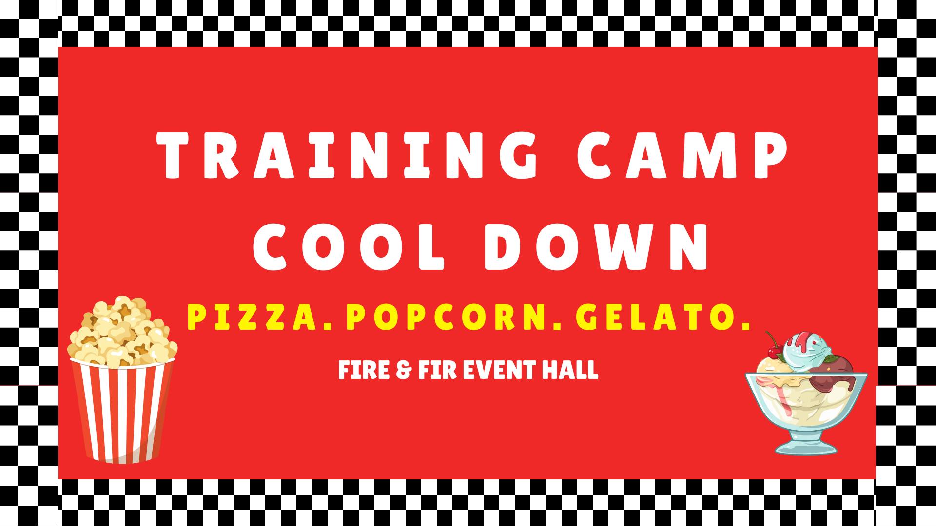 Training Camp Cool Down | Fire & Fir Event Hall